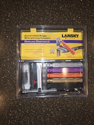 Lansky Controlled Angle Sharpening System Deluxe Diamond Sharpener | eBay