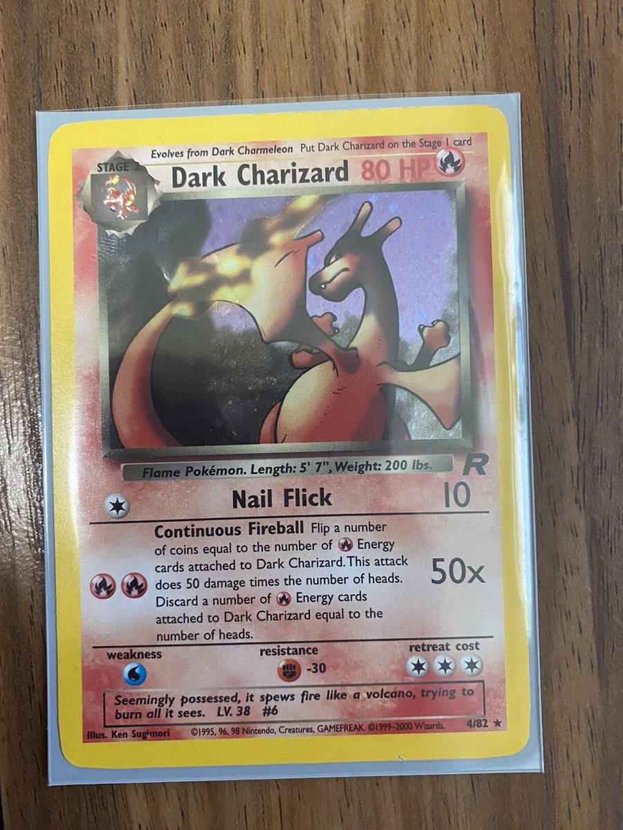 Pokemon Cards Dark Charizard