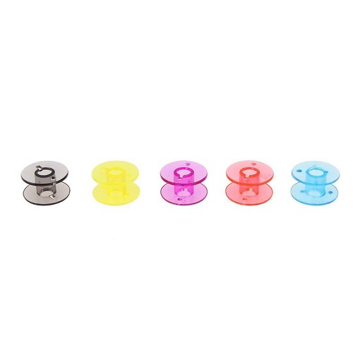 1pc Plastic 25 Single Bobbin Sewing Machine Spools Thread Storage Case ...