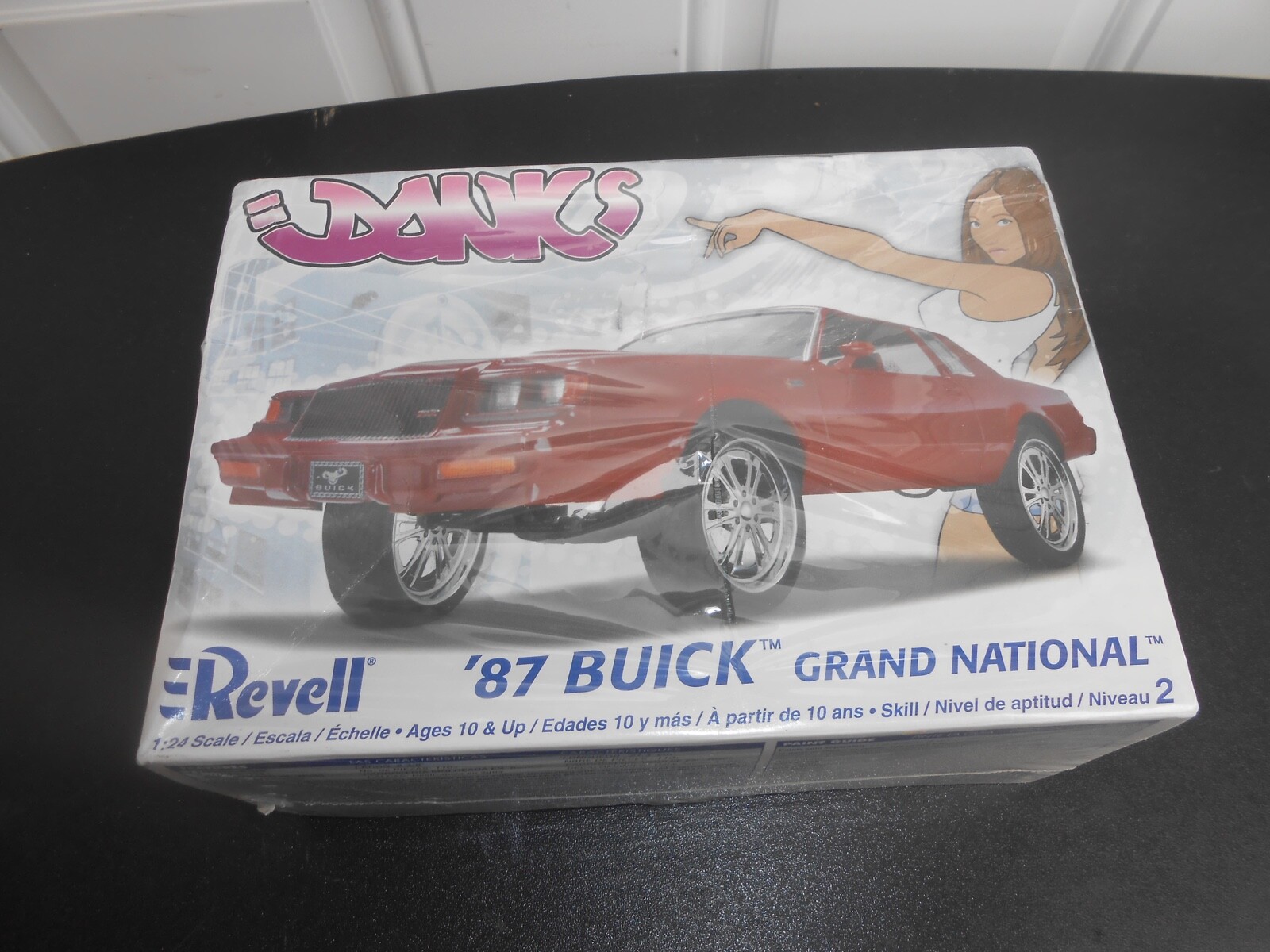 Revell 87 1987 Buick Grand National DONKS Lowrider Car Model Kit 1:24 ...