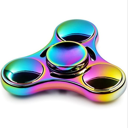 Fidget Spinner Finger Hand Spin Bearing Focus Stress Rainbow ET UFO ...
