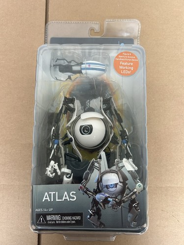 Neca Toys Valve Portal 2 Atlas 7” Action Figure New | eBay