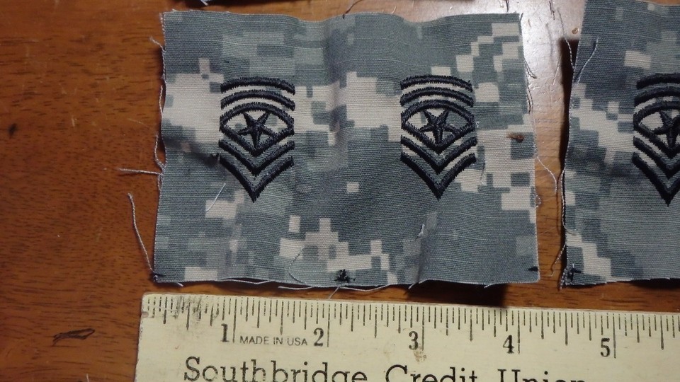 US ARMY US AIRFORCE NAVY USMC SERGEANT RANK INSIGNIA CCC CCN COLLECTION ...