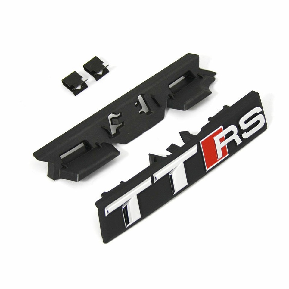 Original Audi Audi TTRS (8S) Badge Grille Emblem Black Edition ...