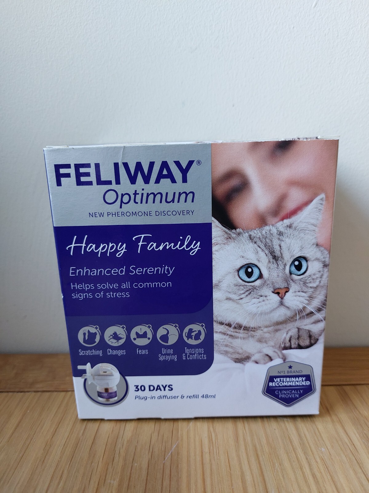 feliway optimum 30 days plug in diffuser and | Grelly UK