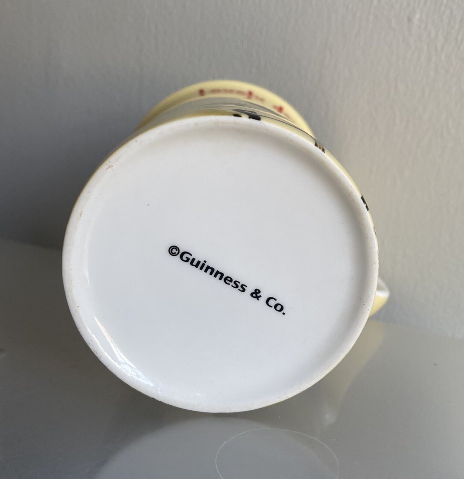 Official Cream Guinness ‘Lovely Day for a Guinness’ Logo Mug In VGC ...