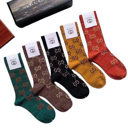 NWT Gucci Socks Women Men Mid Calf Socks With box OS | eBay