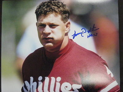 LENNY DYKSTRA METS & PHILS LEGEND "NAILS" AUTOGRAPHED NLC PHILLIES ...