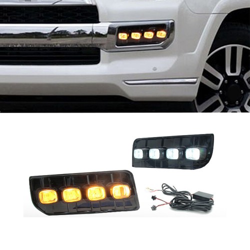 LED DRL Fog Light Daytime Running Lamp Fits For Toyota 4Runner Limited ...
