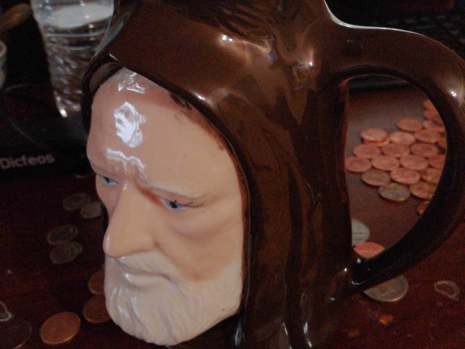 Large Obi-Wan Kenobi Star Wars Mug 1977 Rumph 20th Century Fox ...