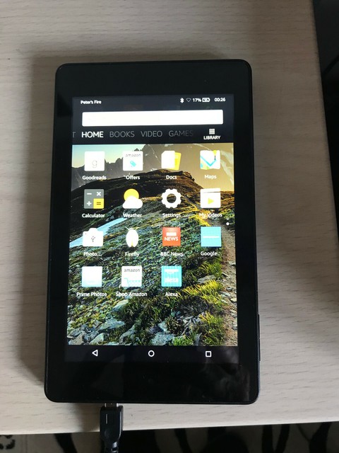 Amazon Kindle Fire HD 6 4th Gen 6“ Tablet 1.2ghz 16gb Black PW98VM for ...