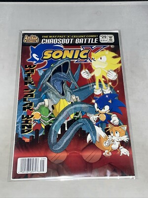 SONIC X Comic #29 FN/VF 7.0 March 2008 SUPER SONIC First Edit | eBay
