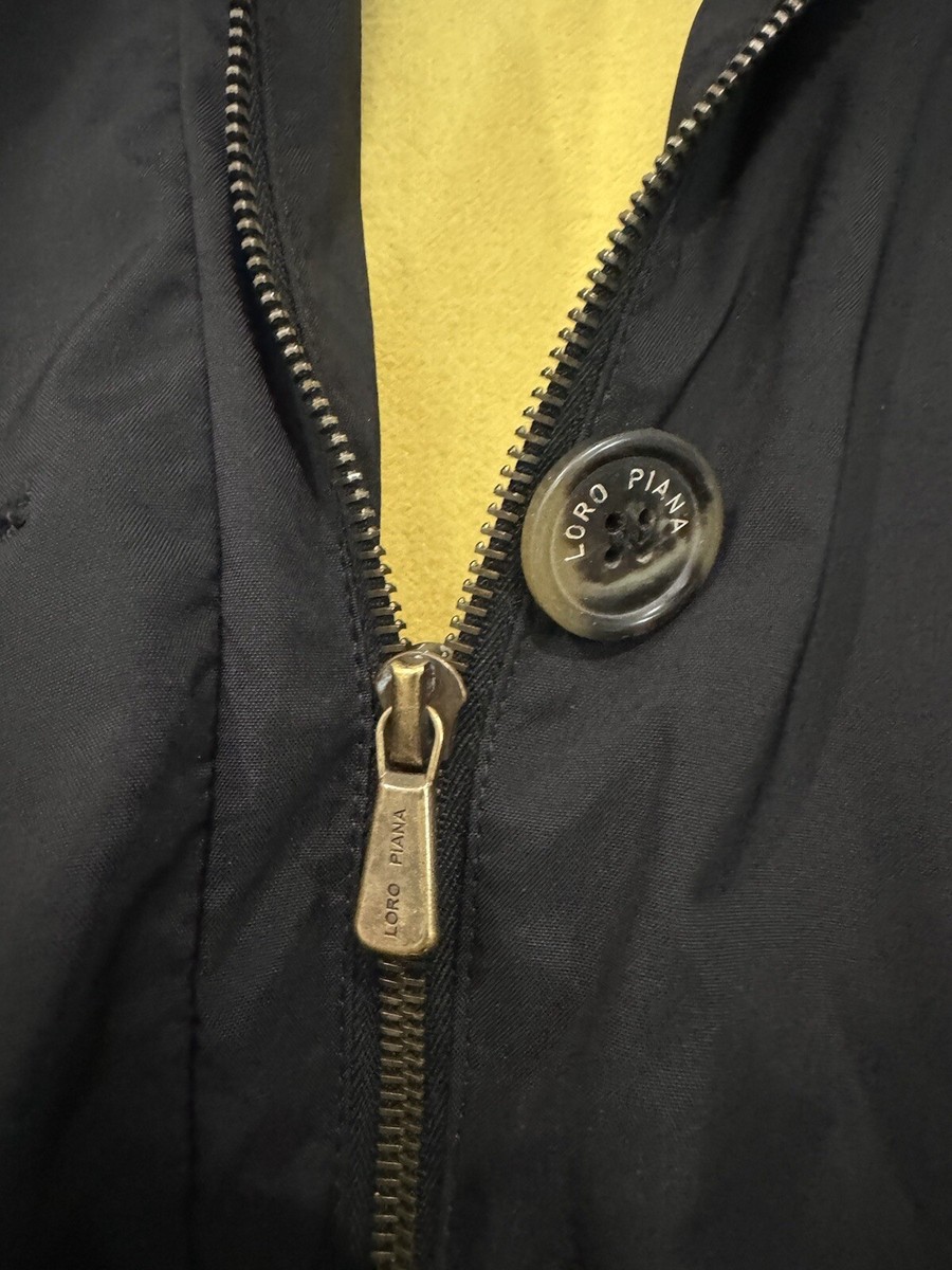 $4.6k Loro Piana HORSEY Jacket-XL-Black Storm System $4.6k Loro Piana HORSEY Jacket-XL-Black Storm System