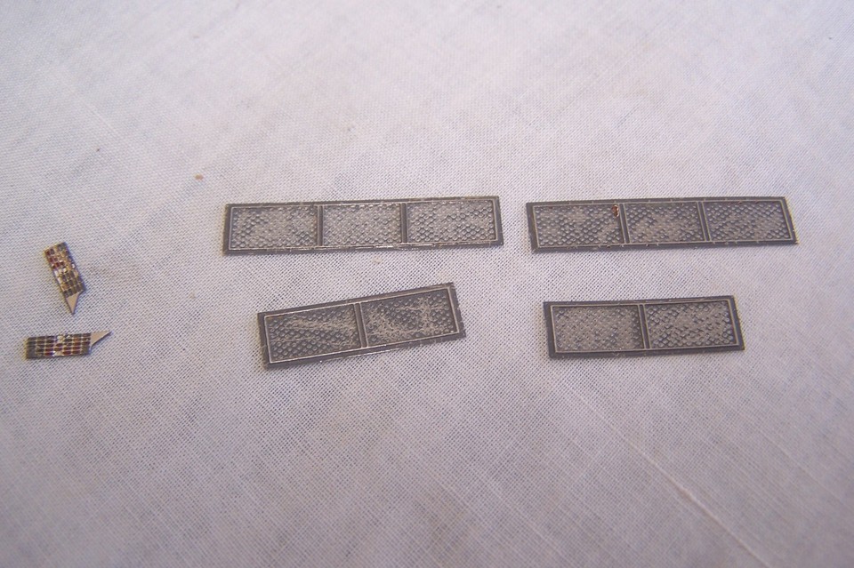 Athearn Genesis GP7 GP9 Photo etched steel RADIATOR GRILL set HO Scale ...