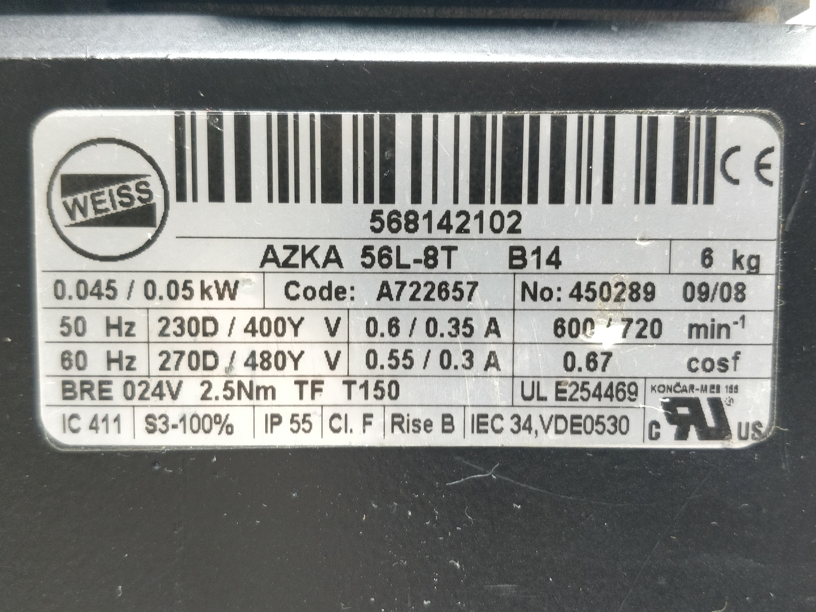 Weiss TC 120g Rotary Indexer Table Year 2012 TC120G for sale online | eBay