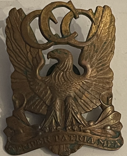 RARE! WW2 1940s civilian conservation corps officers cap badge semper ...