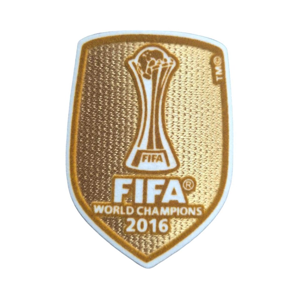 FIFA Club World Cup Champions Winners Badge Manchester City Real Madrid ...