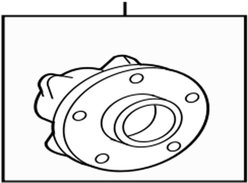 43550-53010 Toyota Hub sub-assy, front axle, rh 4355053010, New Genuine ...