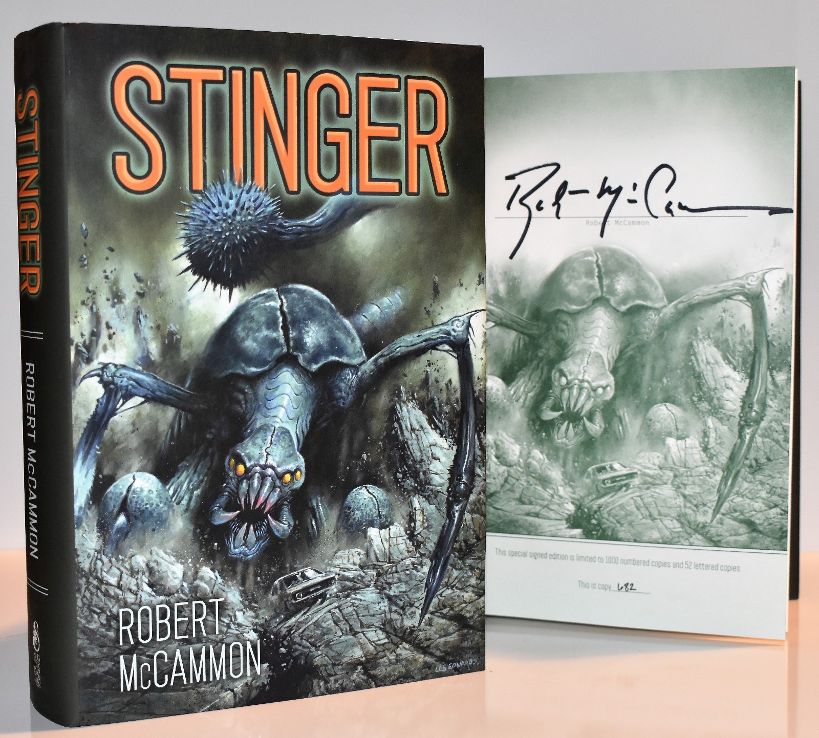 **SIGNED #'d LIMITED ED** Stinger AUTOGRAPHED Book by Robert McCammon ...