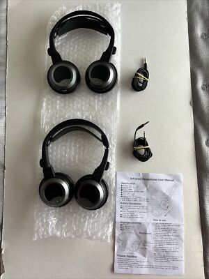 2023 Lexus LX600 LS600 2 DVD Headphones rear seat entertainment OEM ...