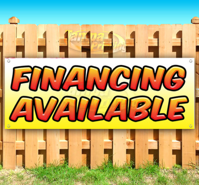 FINANCING AVAILABLE Advertising Vinyl Banner Flag Sign Many Sizes USA ...