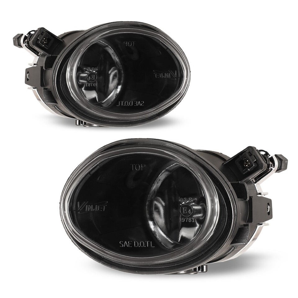 Fog Lights For 01-05 BMW 3 Series E46/ 01-03 M3 M5 Smoke Lens Bumper ...