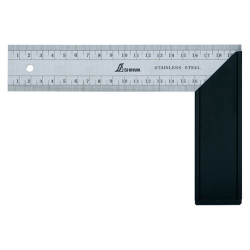 SHINWA Square Layout Carpenter 45 + 90 Degrees équerre Winkel 20,25 ...
