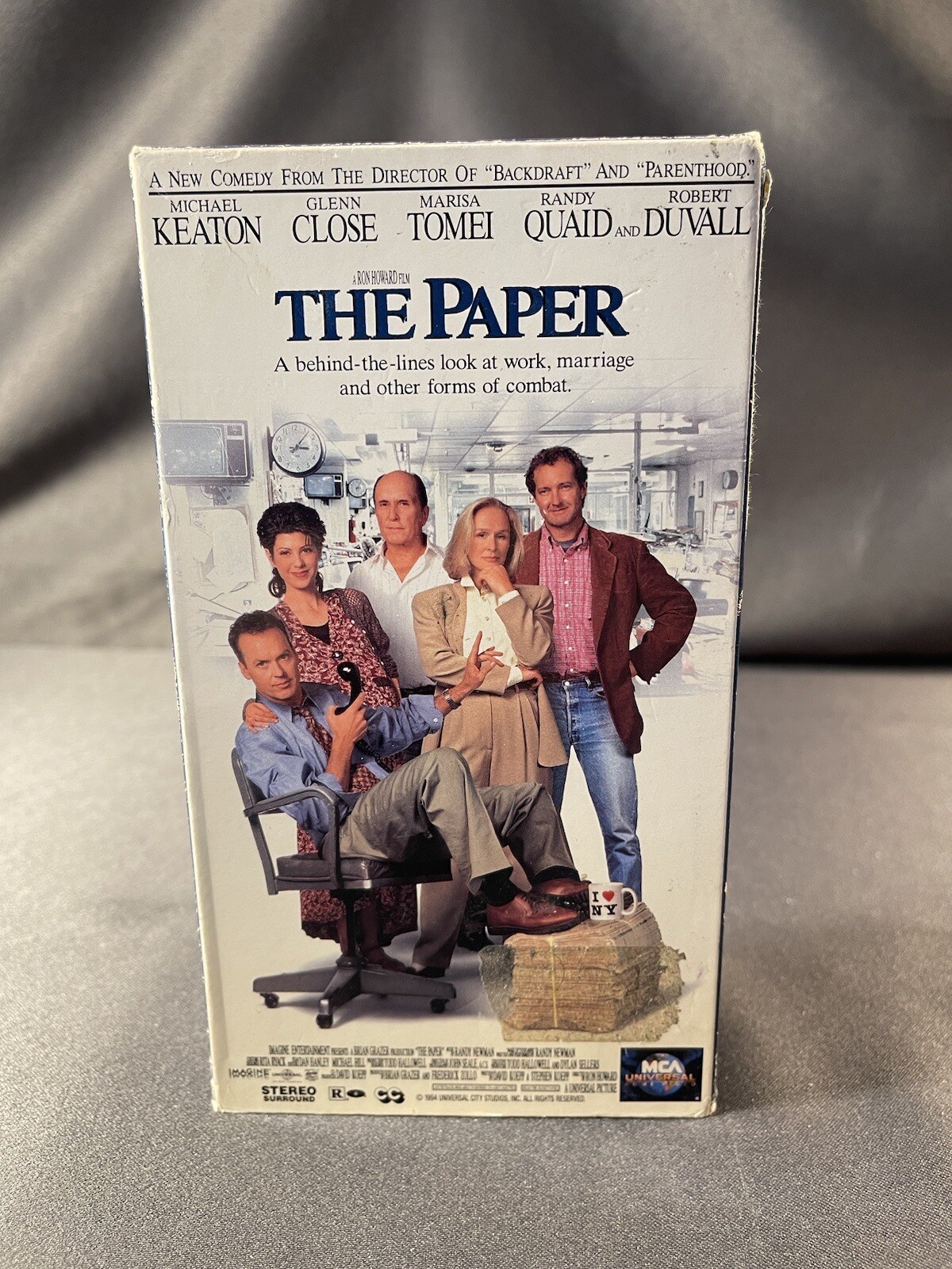 The Paper (VHS, 1994) Glenn Close, Michael Keaton, Robert Duvall | eBay