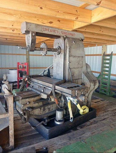 Greaves Cincinnati No 2 horizontal milling machine Machinist | eBay