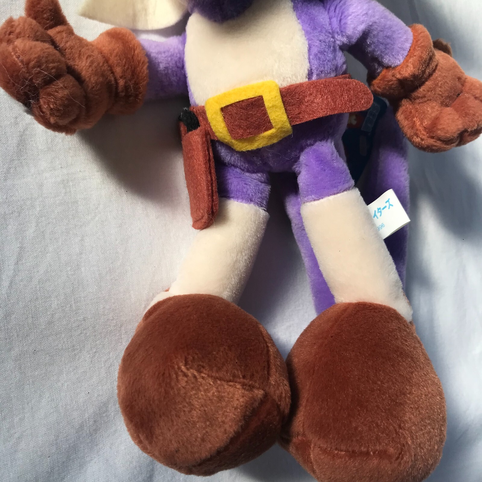1997 Sonic The Fighters Fang the Sniper Plush doll SEGA Sonic the ...