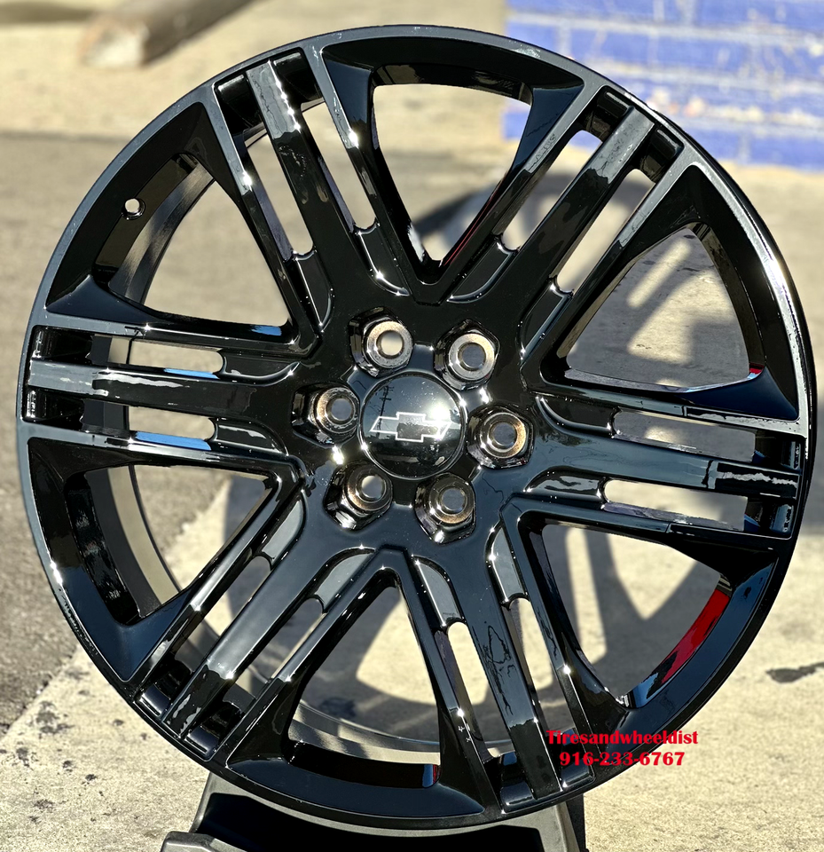 "24"" inch Chevy Tahoe Yukon Suburban Sierra Escalade Rims Wheels ...