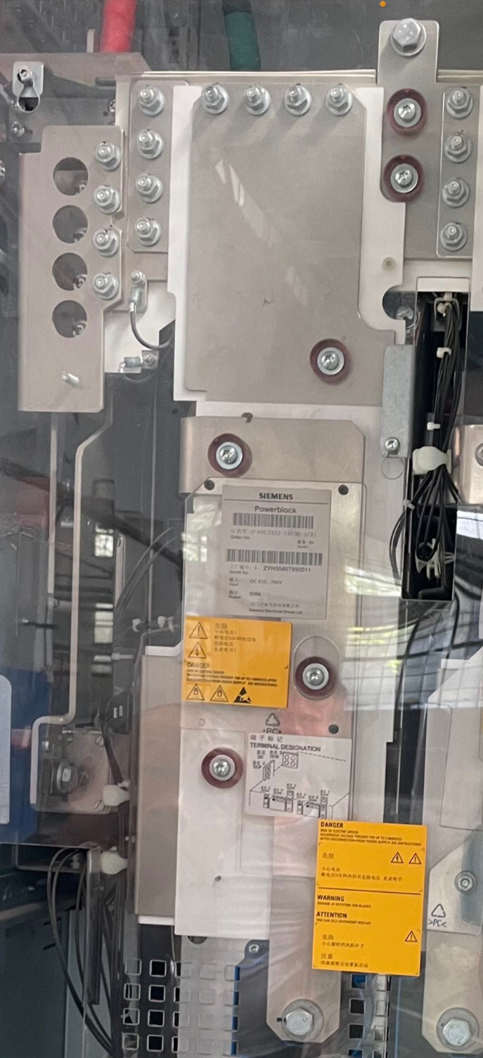 6SL3353-1AE38-2DA1 Used SINAMICS Replacement power block for 380-480V ...