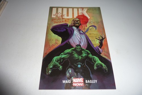 HULK: WHO SHOT BRUCE BANNER? Marvel 2015 TPB Mark Wait Unread Copy NM ...