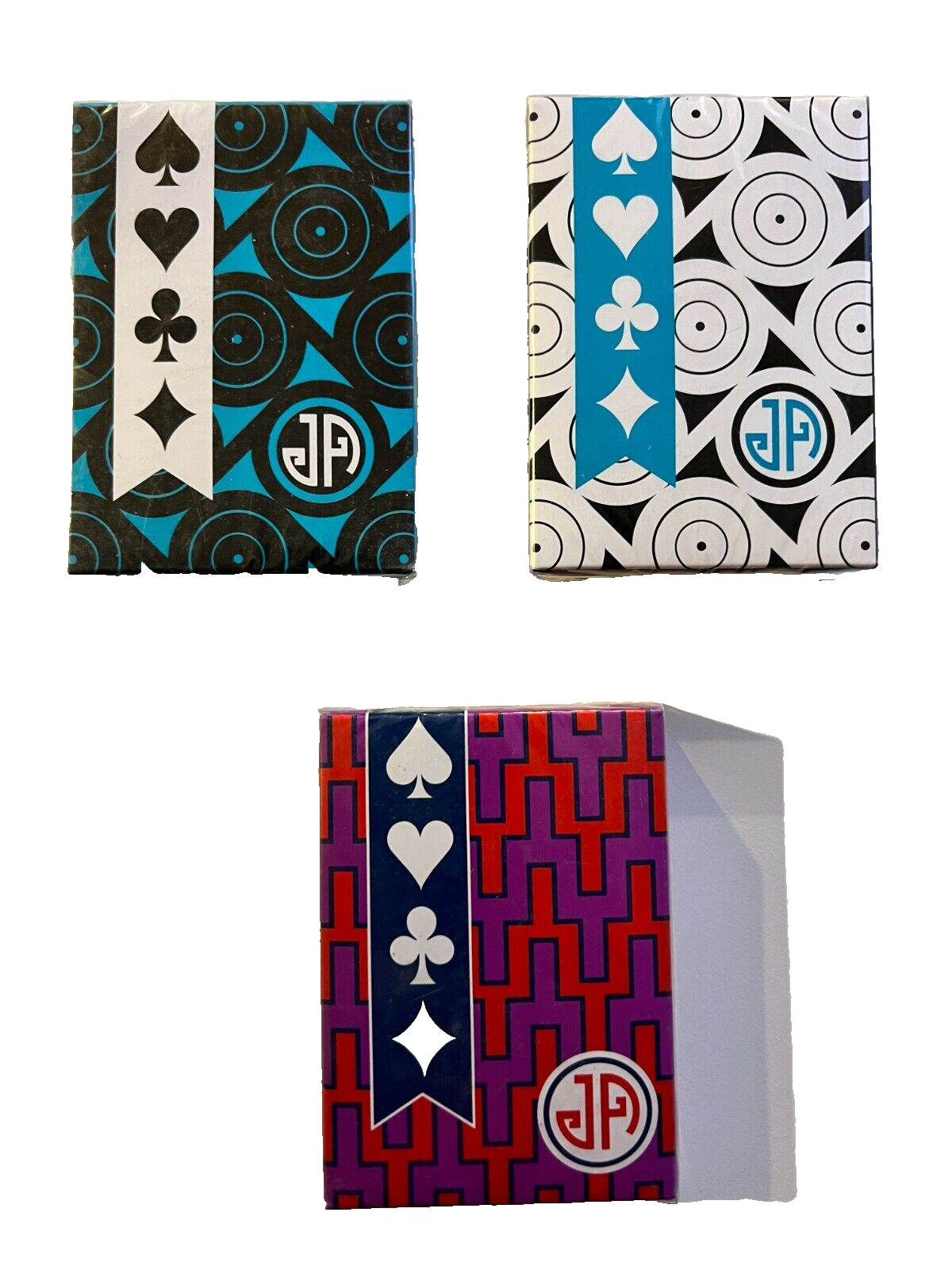 Jonathan Adler JA Playing Cards Deck Set of 3 Designer | eBay