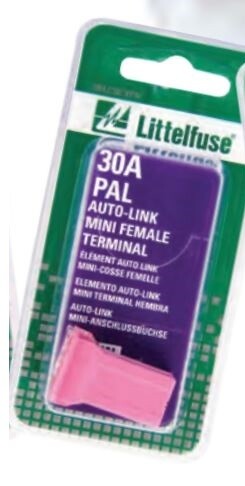 Littelfuse Inc. Fuse Pink PAL Female 30 Amp Single PAL030BP 79458034318 ...