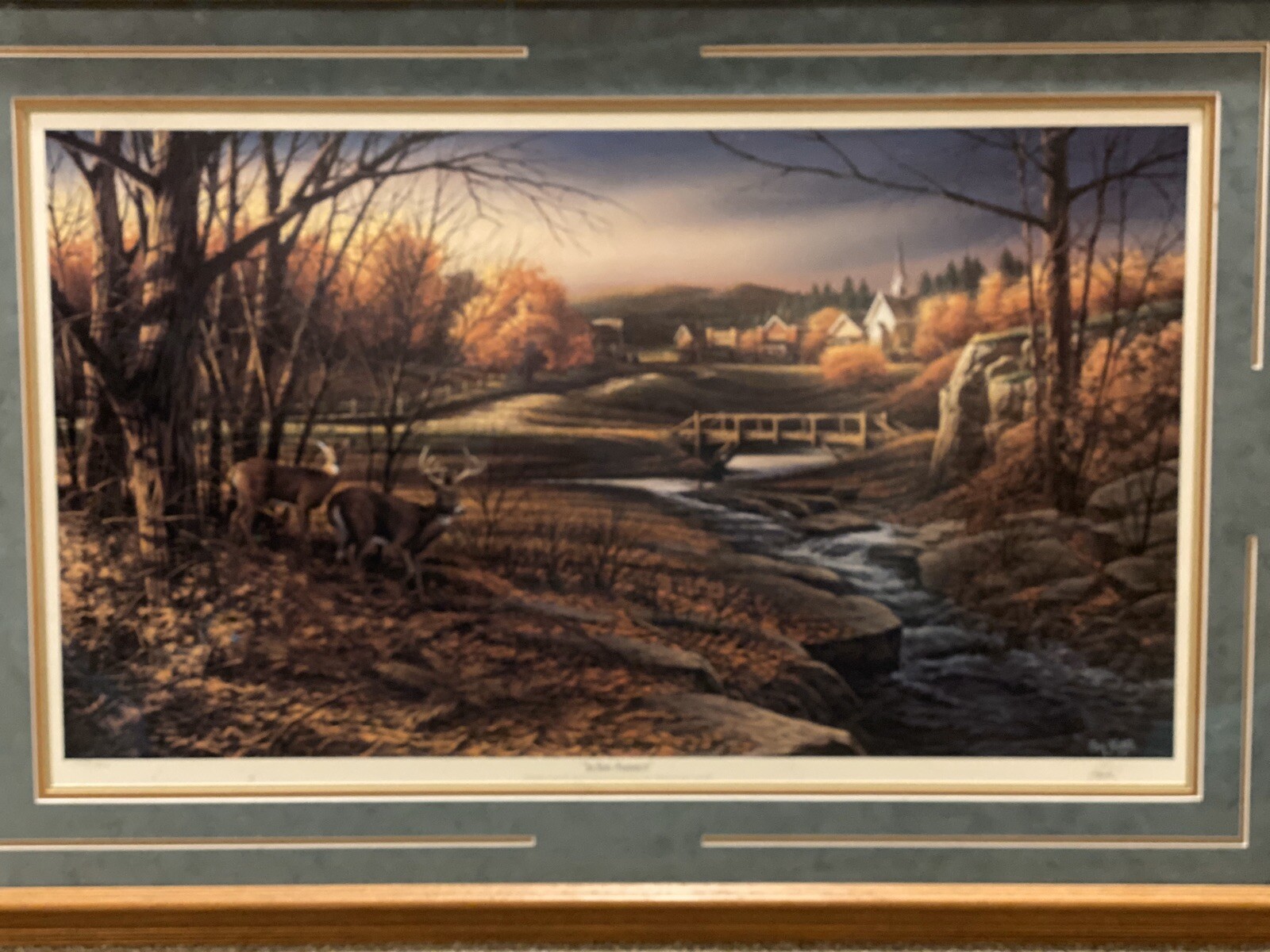 “Indian Summer” Signed Limited Edition Art By Terry Redlin. 1988. | eBay