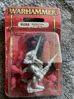 Warhammer Fantasy Bloodletters of Khorne 8529A 1997 OOP Citadel 40K ...