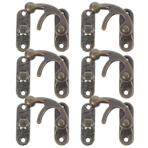 6 PCS Camera Clasp for Jewelry Box Hook and Latch Bronze | eBay