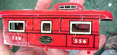 B36 Vintage Metal tin Train Car body New York Central | eBay