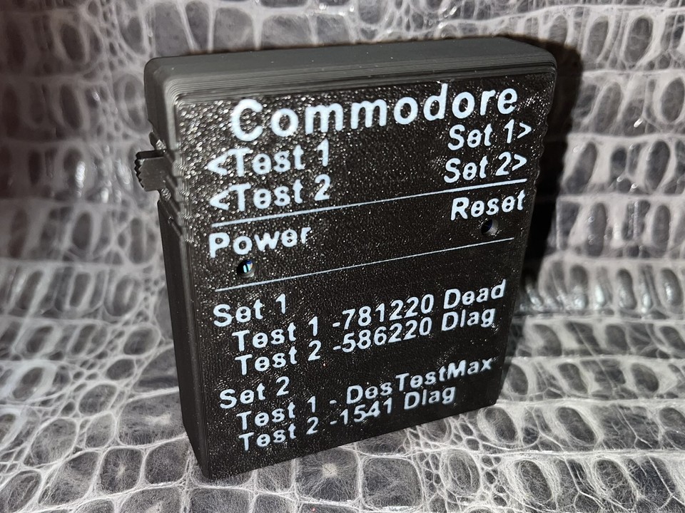 Commodore 64 Dead Test & Diagnostic Cartridge & Test Harness Set - USA ...
