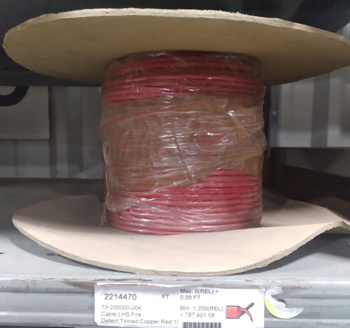 73-200000-004 Kidde-Fenwal Linear Heat Sensor Cable (LHS) Red 19/2 ...