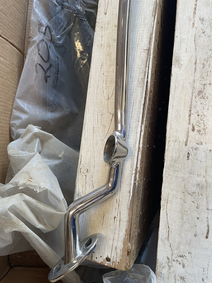 1928 1929 Model A Ford Dropped Headlight / Headlamp Bar Stainless Steel ...