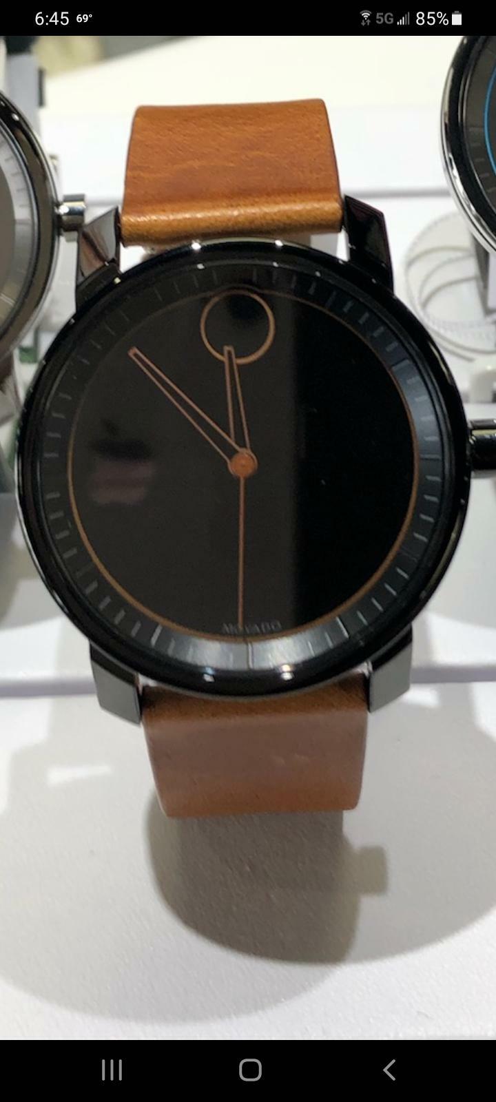 Movado Bold Men's Black Watch - 3600489 for sale online | eBay