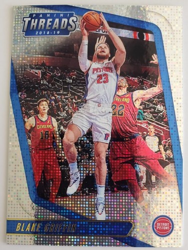 2018-19 Panini Threads Basketball Blake Griffin Dazzle Card #70 SP NBA ...