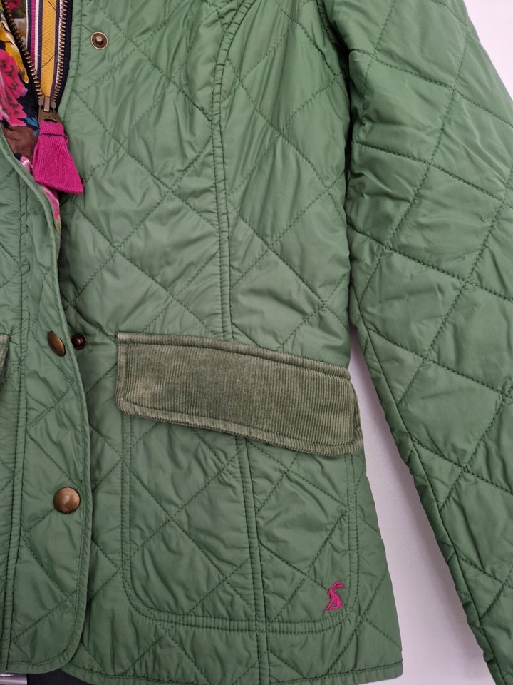 Green Joules Quilted Coat | eBay UK