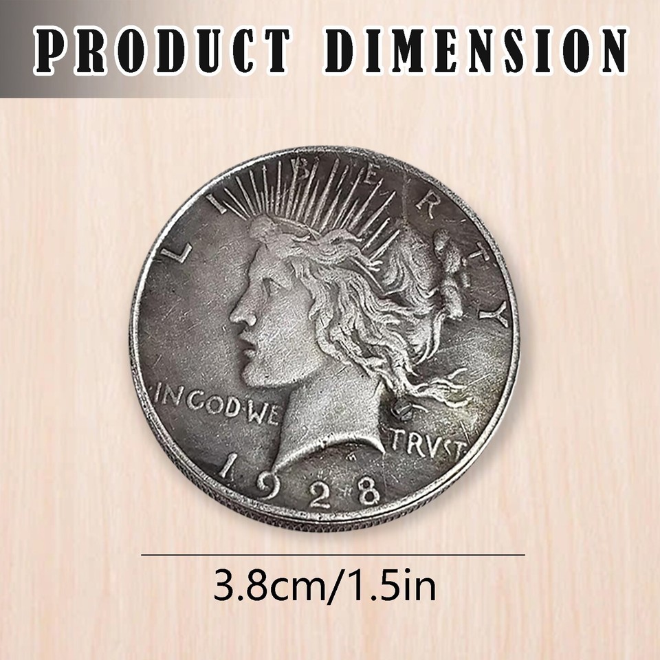 1872 Seated Liberty Silver US Dollar Commemorative Coin Collecting ...