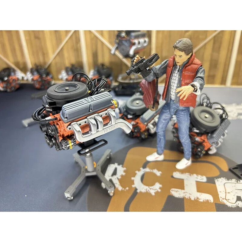 Simulation V8 Engine Model or 1/10 Traxxas TRX4 Defender TRX6 AXIAL ...