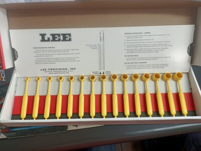 Lee Powder Measure Kit with 15 Measures Improved #90100 | eBay