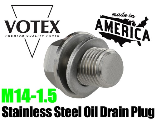 Stainless Steel Engine Oil Drain Plug (M14 x 1.5 MM) fits FORD | eBay