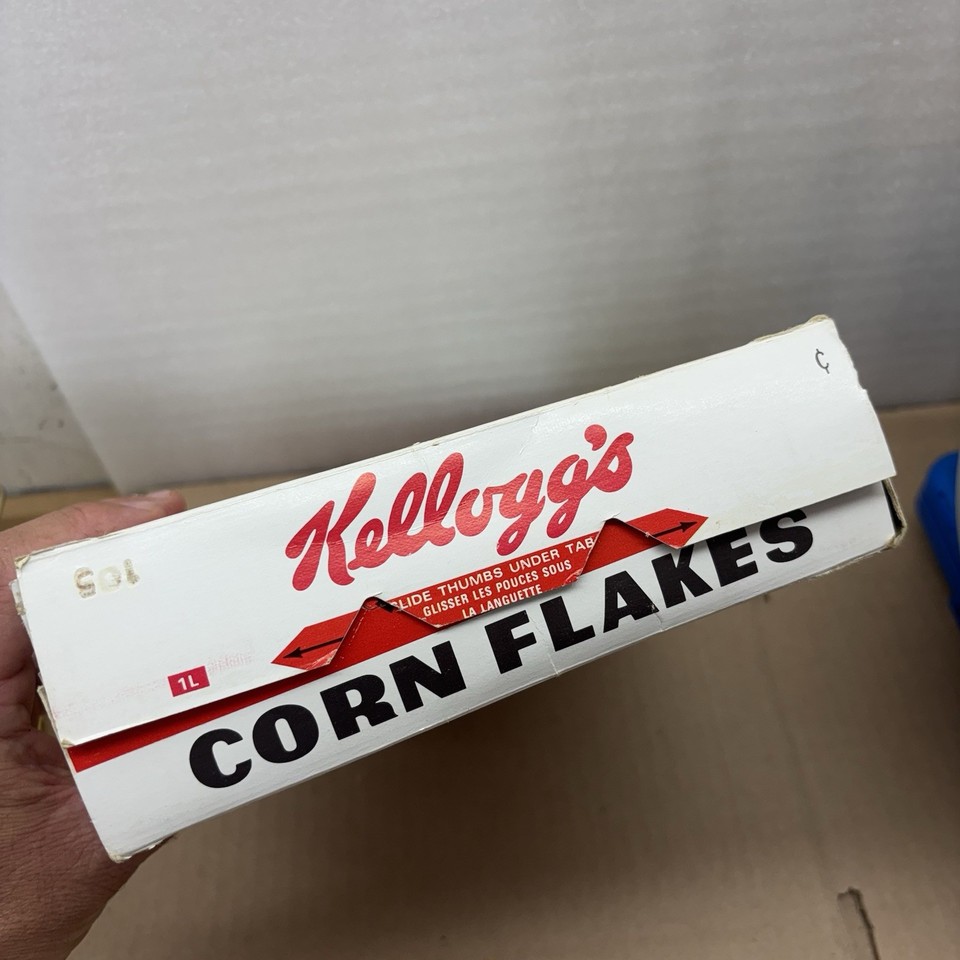 Vintage 1971 Kellogg’s Corn Flakes Cereal Box Dodge Demon giveaway | eBay